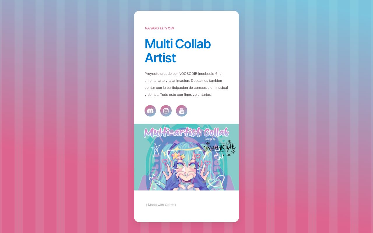 Multi Collab Artist VOCALOID